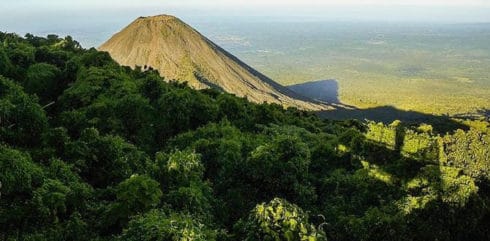 Cerro Verde National Park in El Salvador. Iconic volcanoes.